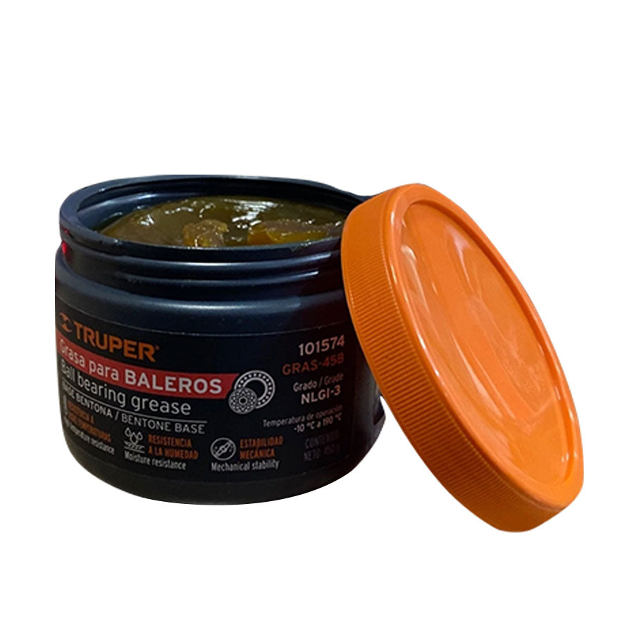 Grasa de bentona para baleros 450 g – Ferretería Suprema del Valle