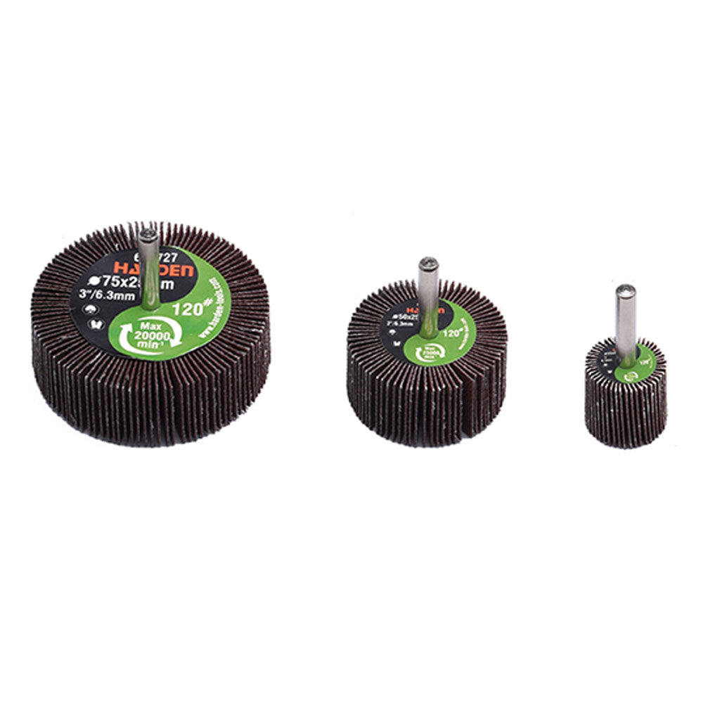 Rueda flap grano #120 – Ferretería Suprema del Valle